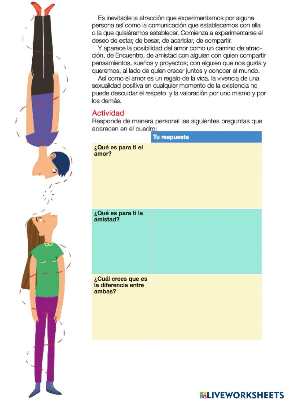 Clase 9, Actividad 1 activity | Live Worksheets