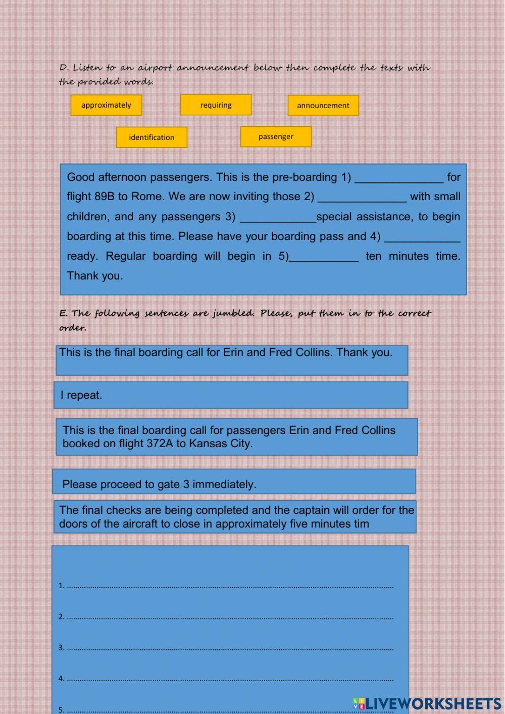 Notice and Anno… | Free Interactive Worksheets | 963093