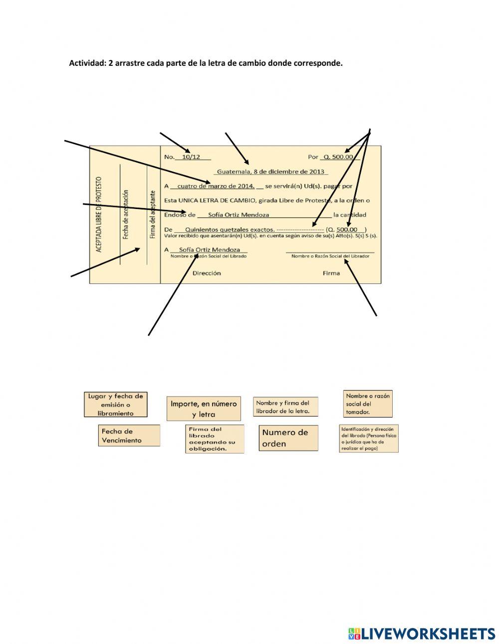 Documentos legales interactive worksheet | Live Worksheets