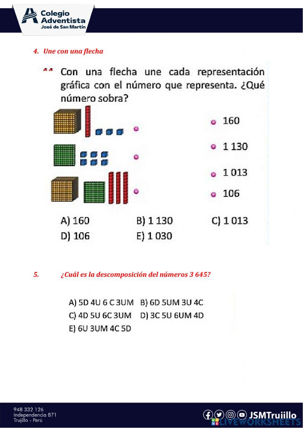 Examen 10 interactive worksheet | Live Worksheets