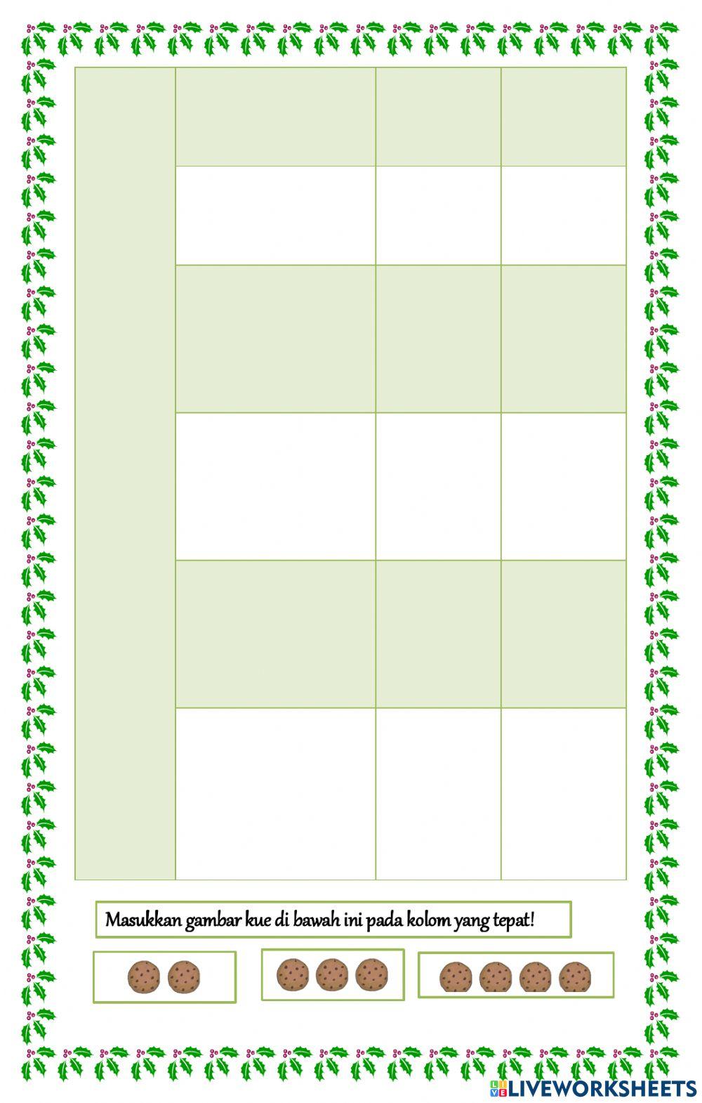 Mengenal Faktor Bilangan activity | Live Worksheets