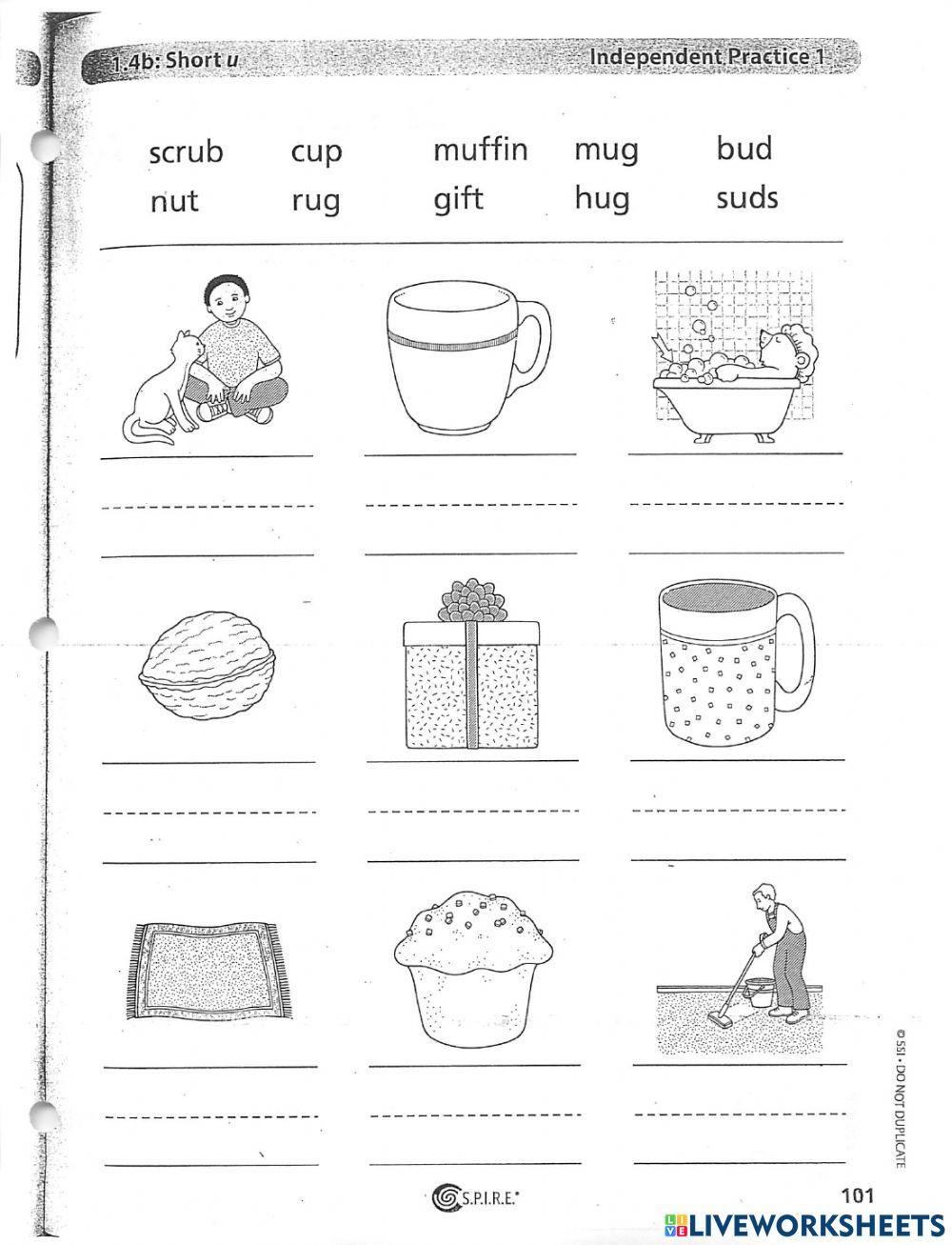 SPIRE page 101-102 2827 | SonyaChase | Live Worksheets