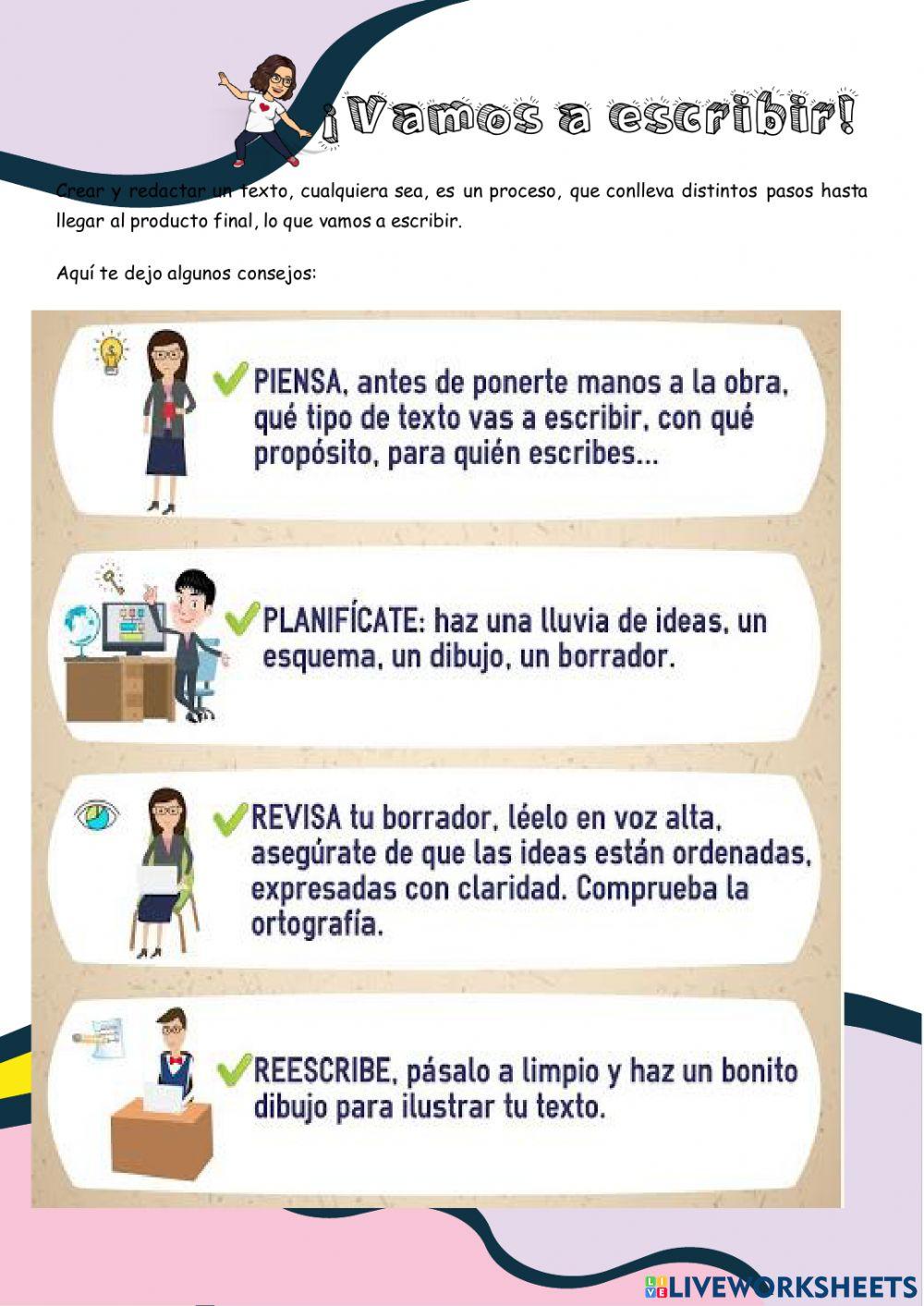 Textos Descriptivos Y Narrativos Worksheet Live Worksheets P Textos Descriptivos Y Narrativos Worksheet Live Worksheets P