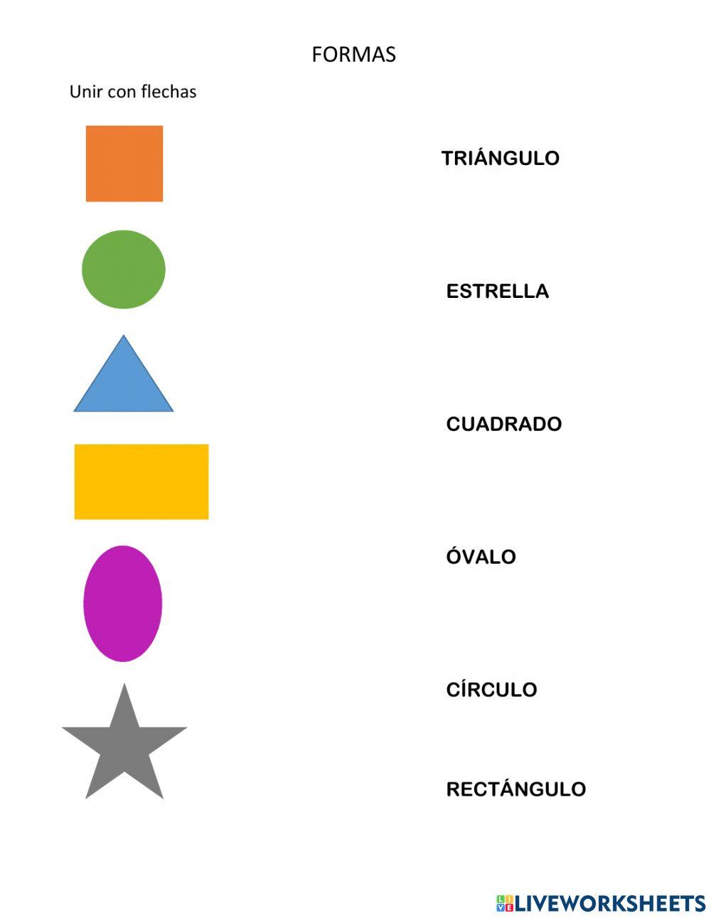 Formas free online worksheet | Live Worksheets