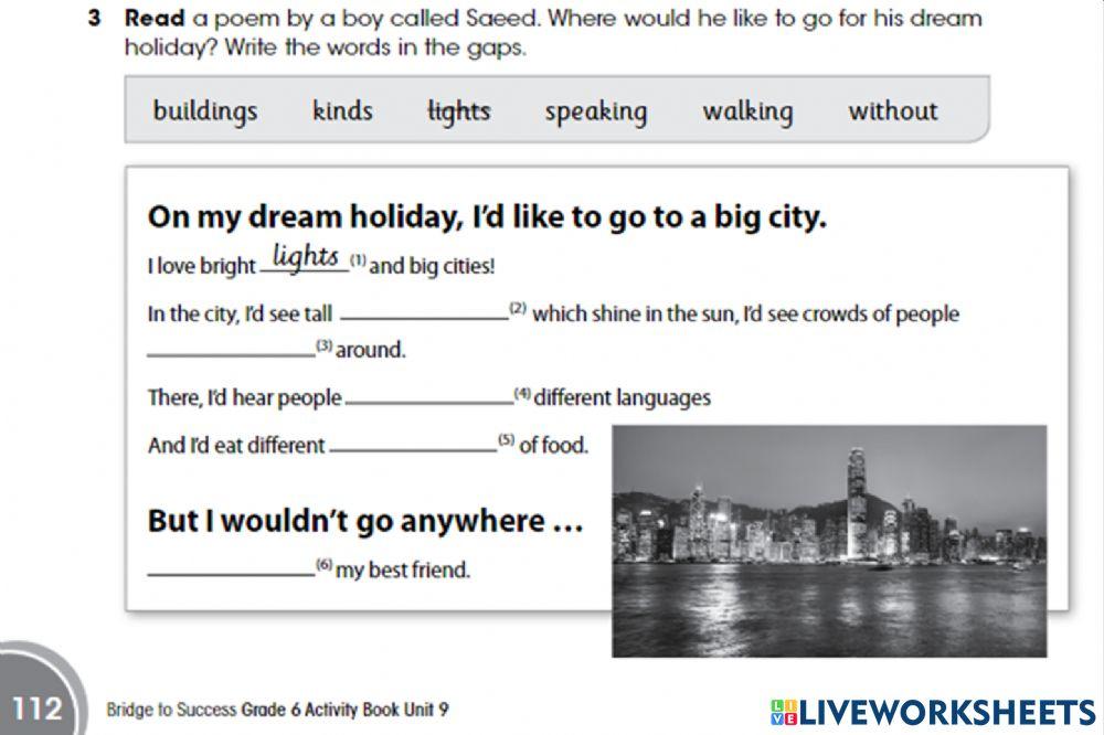 Poem 957823 | Nada4321 | LiveWorksheets