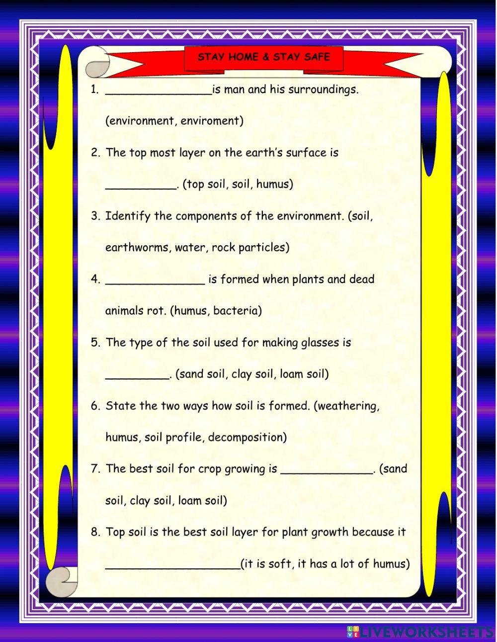 P3 literacy i worksheet | Live Worksheets