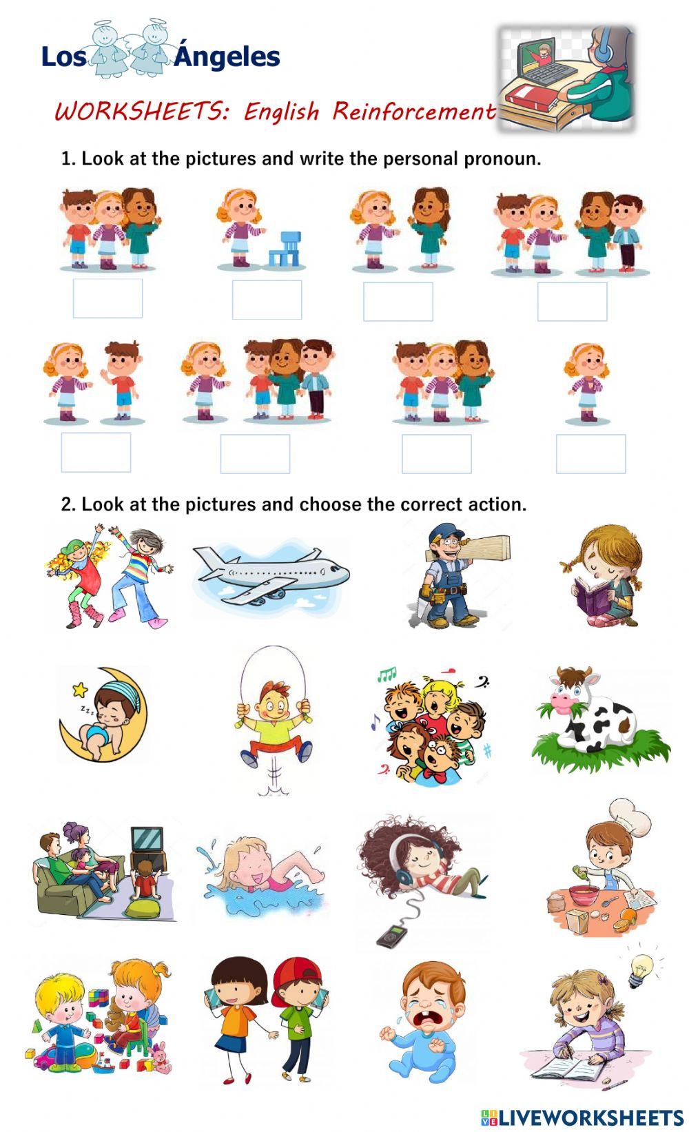 WORKSHEETS-PERS… | Free Interactive Worksheets | 6566147