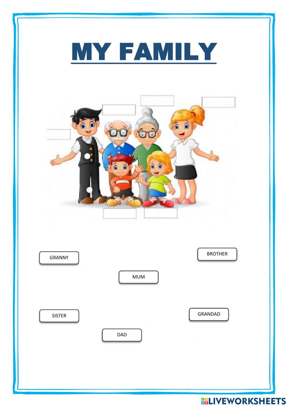 959060 | Family members | LuciaLCB | LiveWorksheets