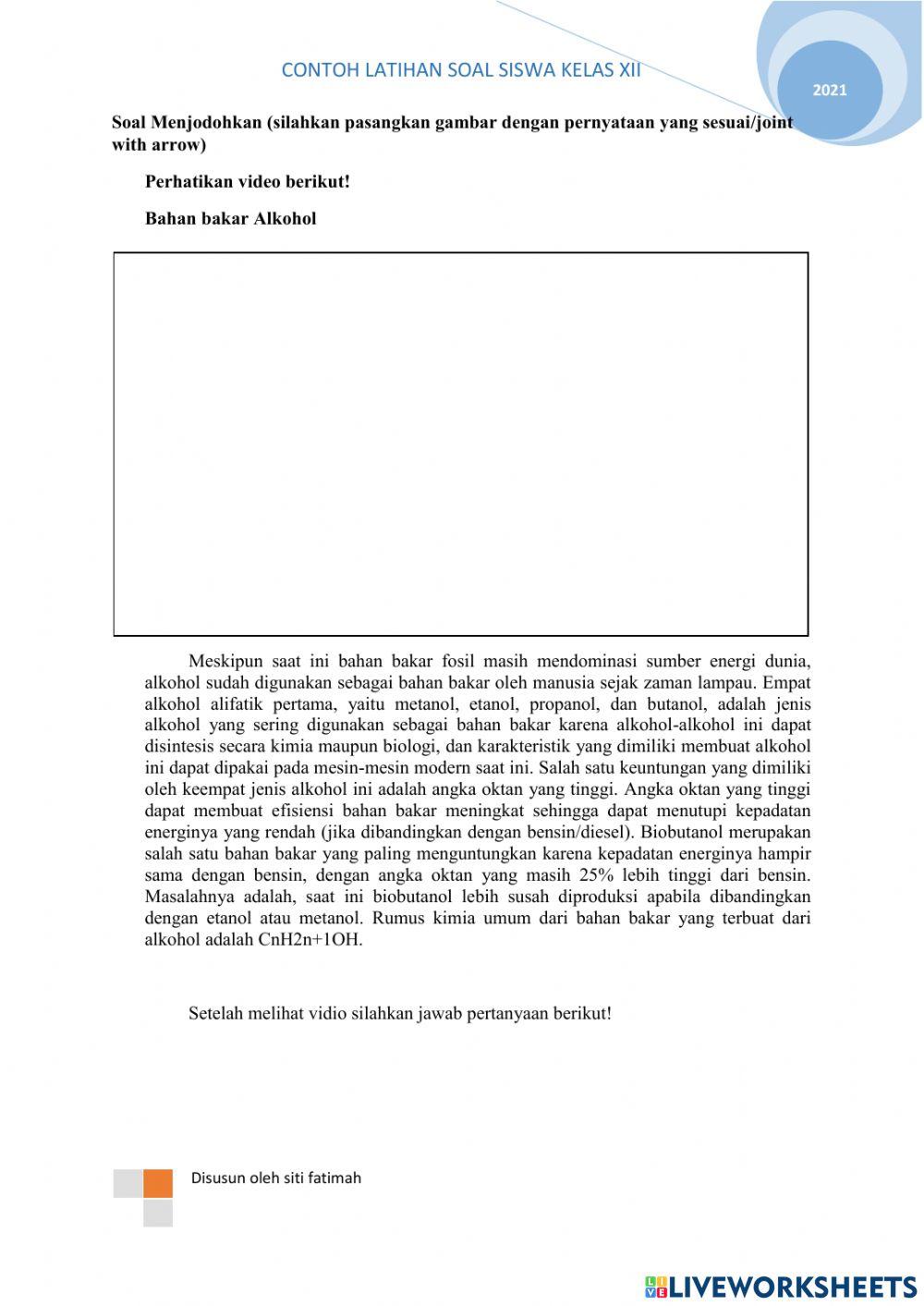 Latihan soal liveworksheet | Live Worksheets