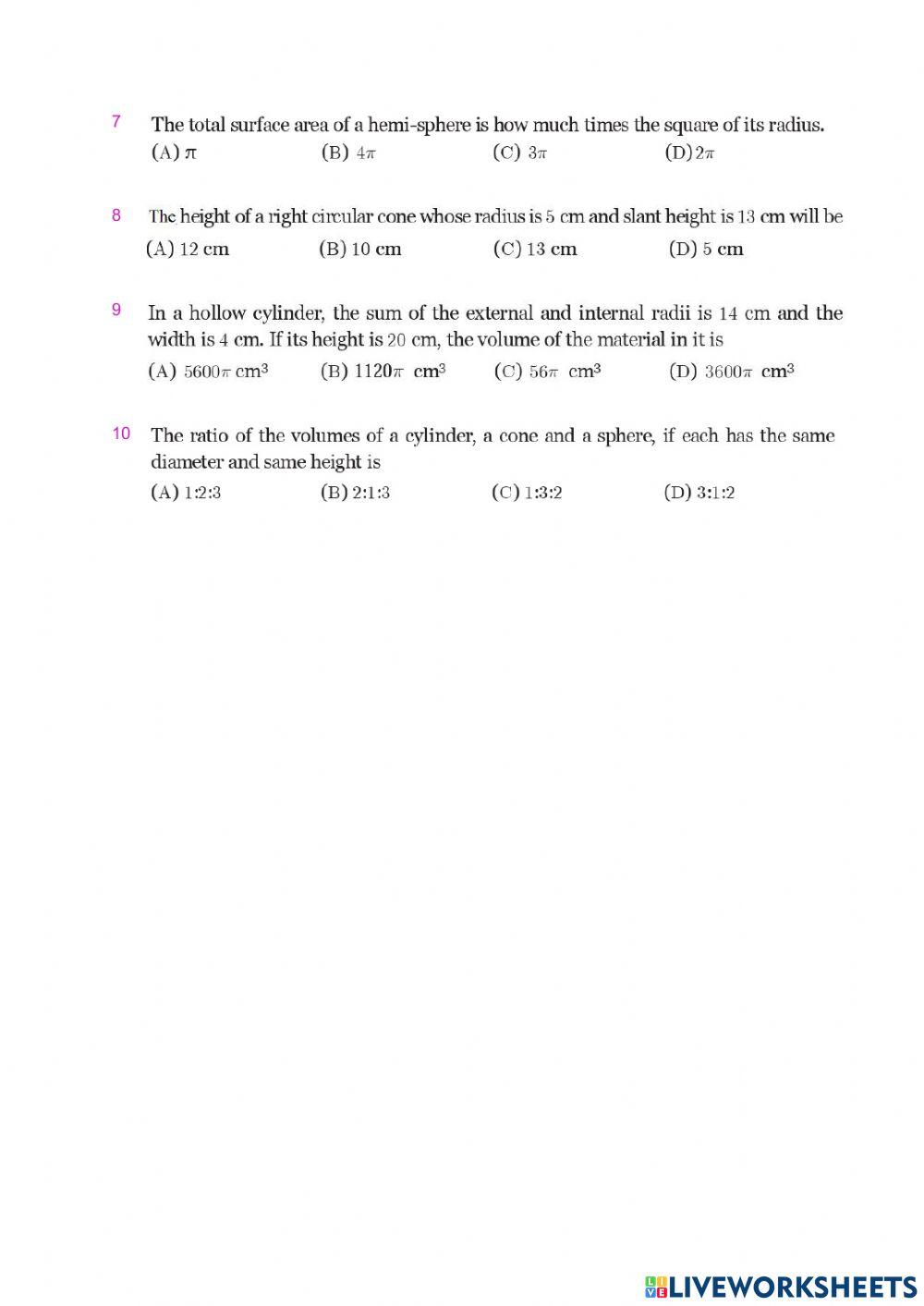 960257 Class 10 Maths English Medium Lesson7 Test2 960257-class-10-maths-english-medium-lesson7-test2