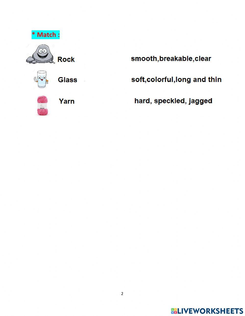 960733 | Solids | aisha ali | LiveWorksheets