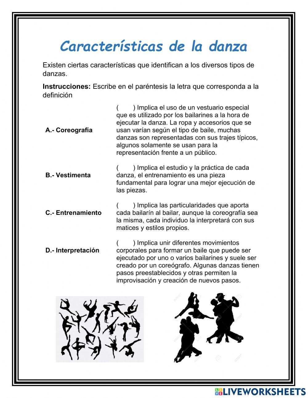 4991035 | CARACTERISTICAS DE LA DANZA | Mtra_laubarrera