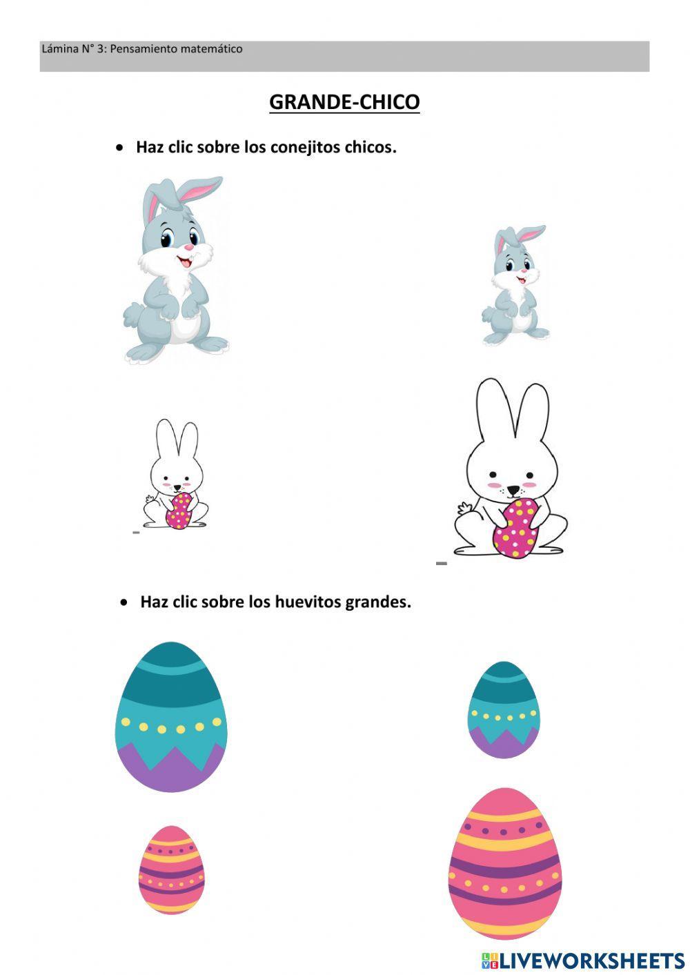 Grande-Chico activity | Live Worksheets