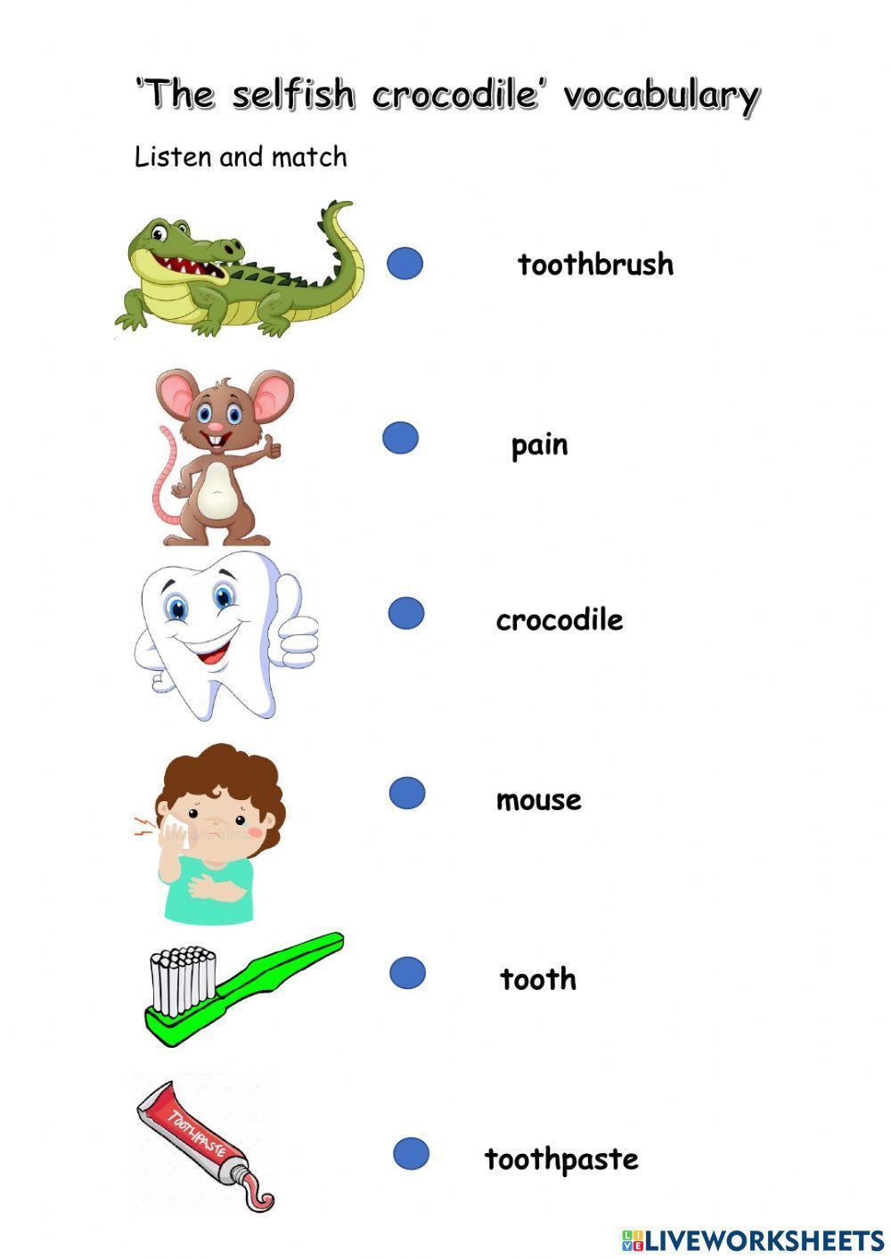 The selfish cro… | Free Interactive Worksheets | 881428