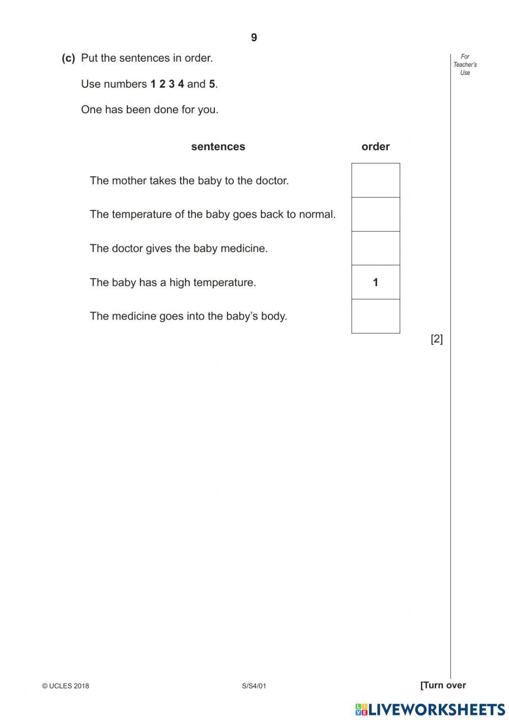 Stage 4 Paper 1 Science 2939401 | mateomarquez