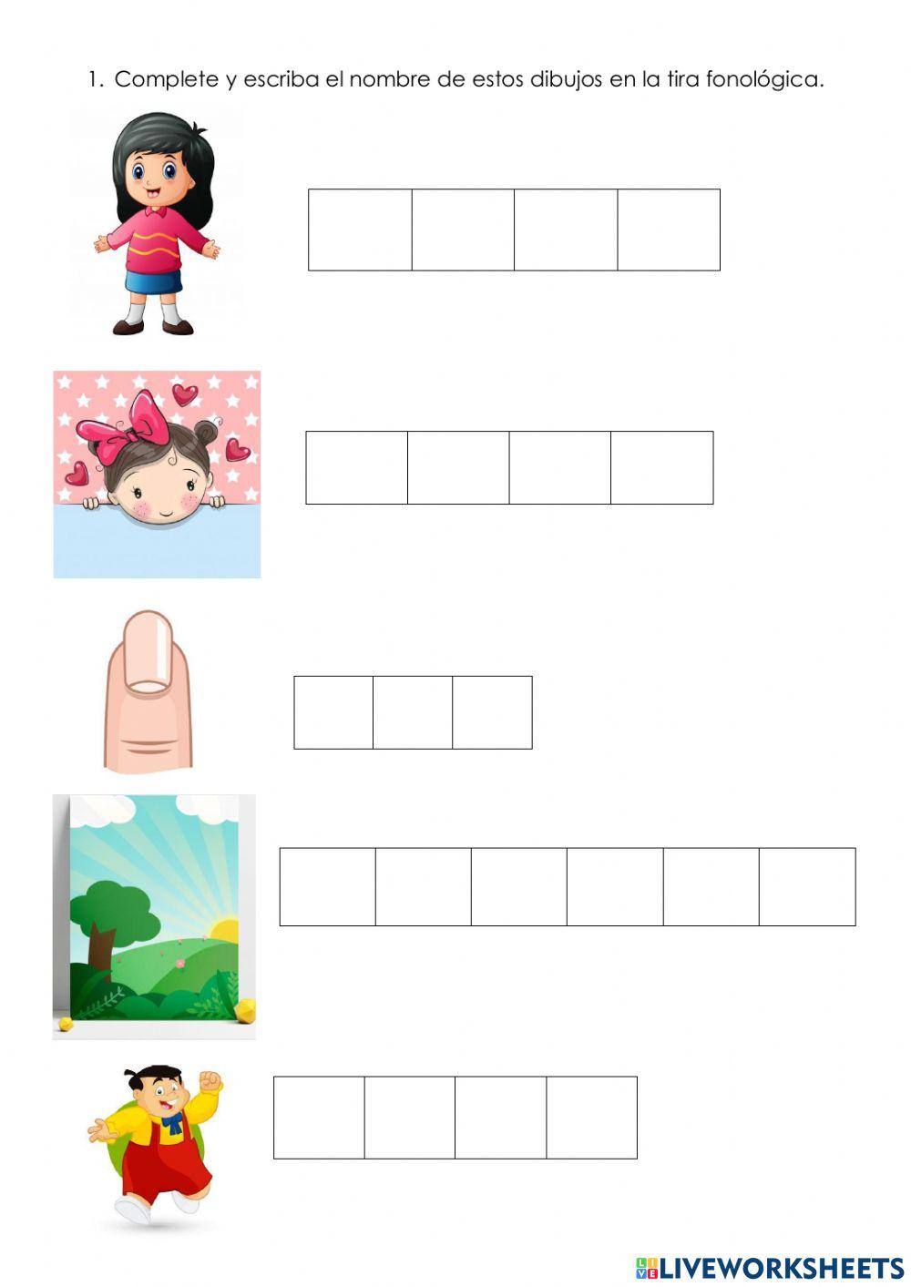 FONEMA-GRAFEMA … | Free Interactive Worksheets | 2939702