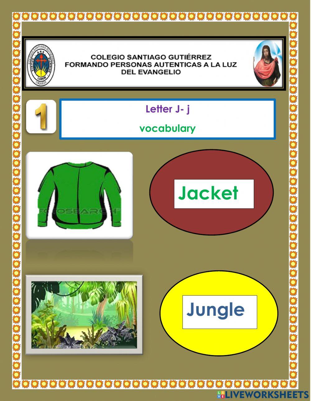 6519725 | Letter J- j. Find and count. Vocabulary | Leídy