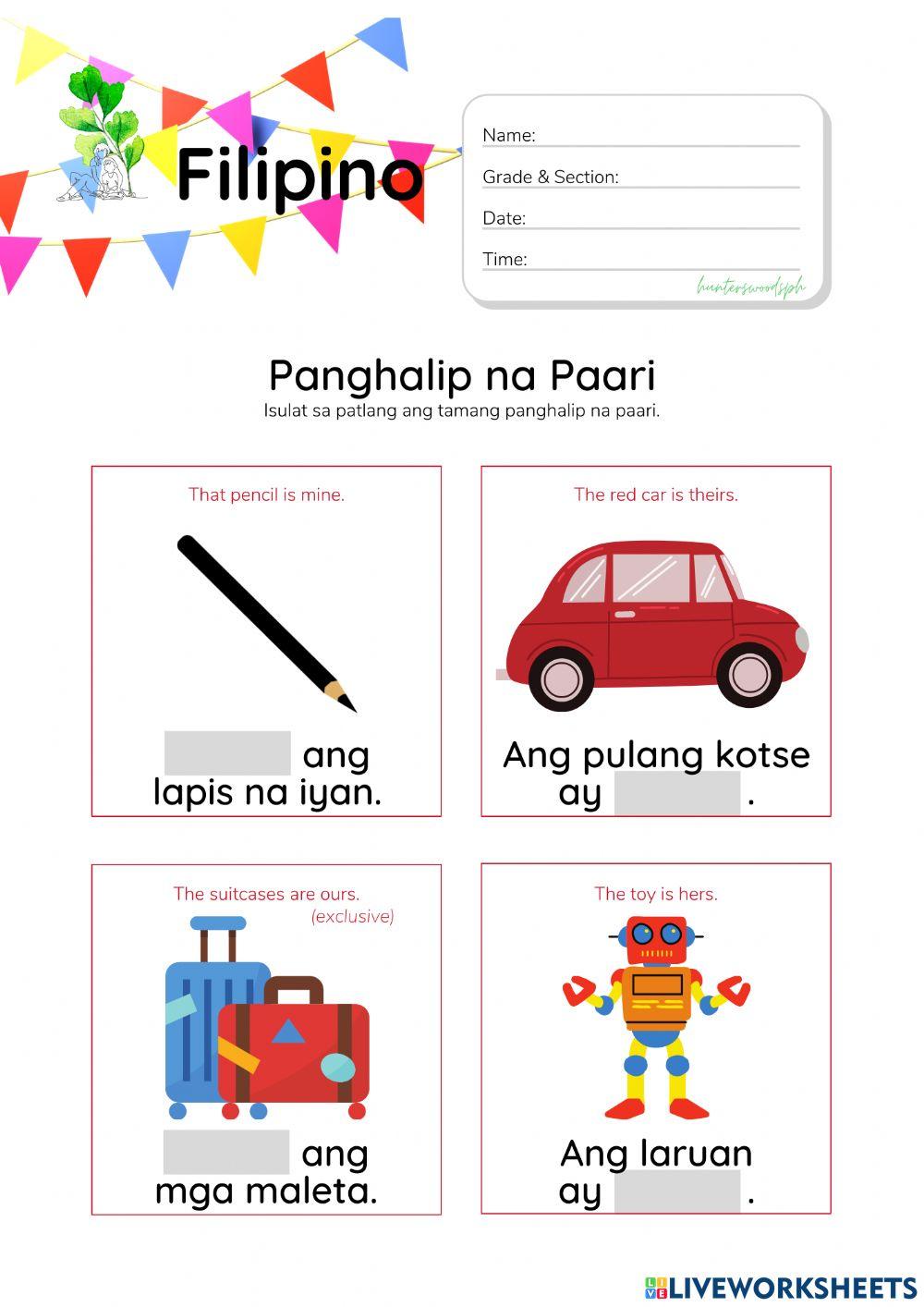 Filipino Q3 Week Worksheet Live Worksheets 50 Off