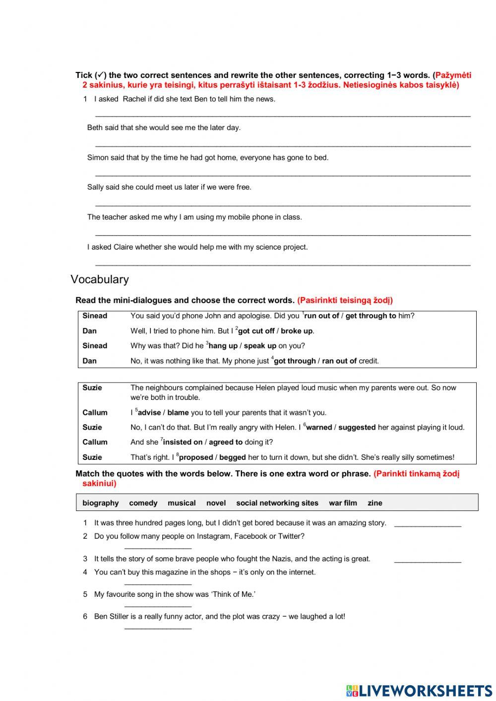 Solutions inter… | Free Interactive Worksheets | 6520702