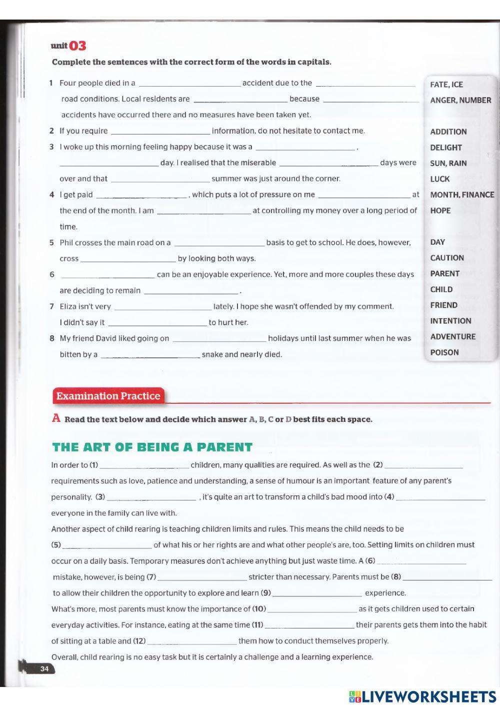 2300131 | Use of English B2 - Unit 4 | starhealerme