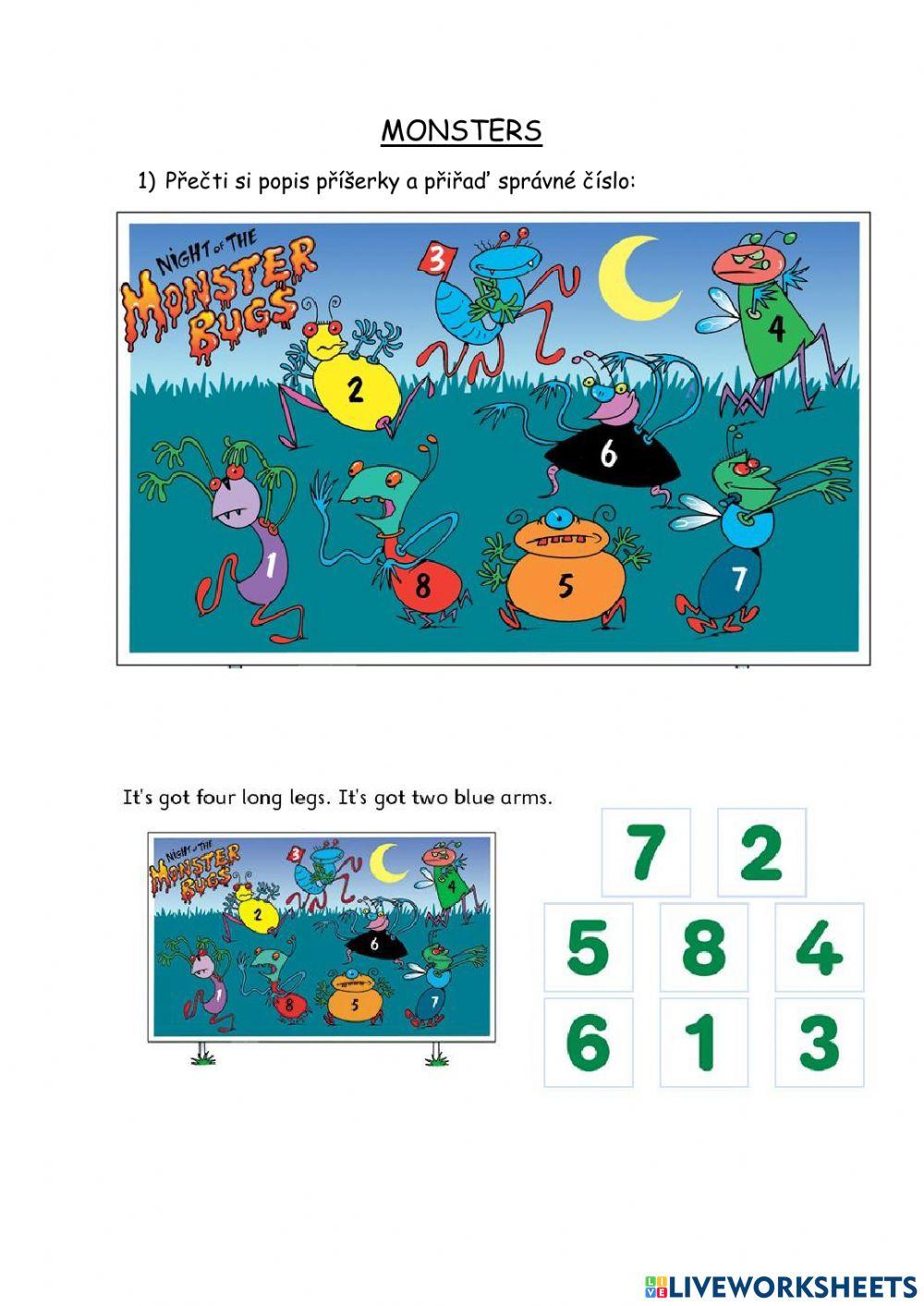 Chit chat Monsters 886074 | Mirru | Live Worksheets