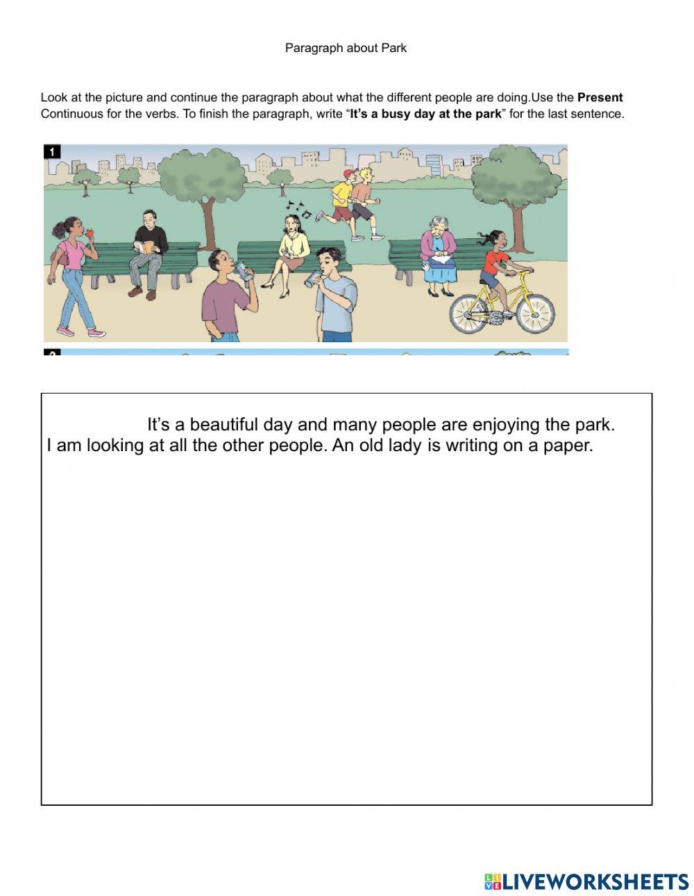 Write a Paragraph about Park 886180 | lisa walker