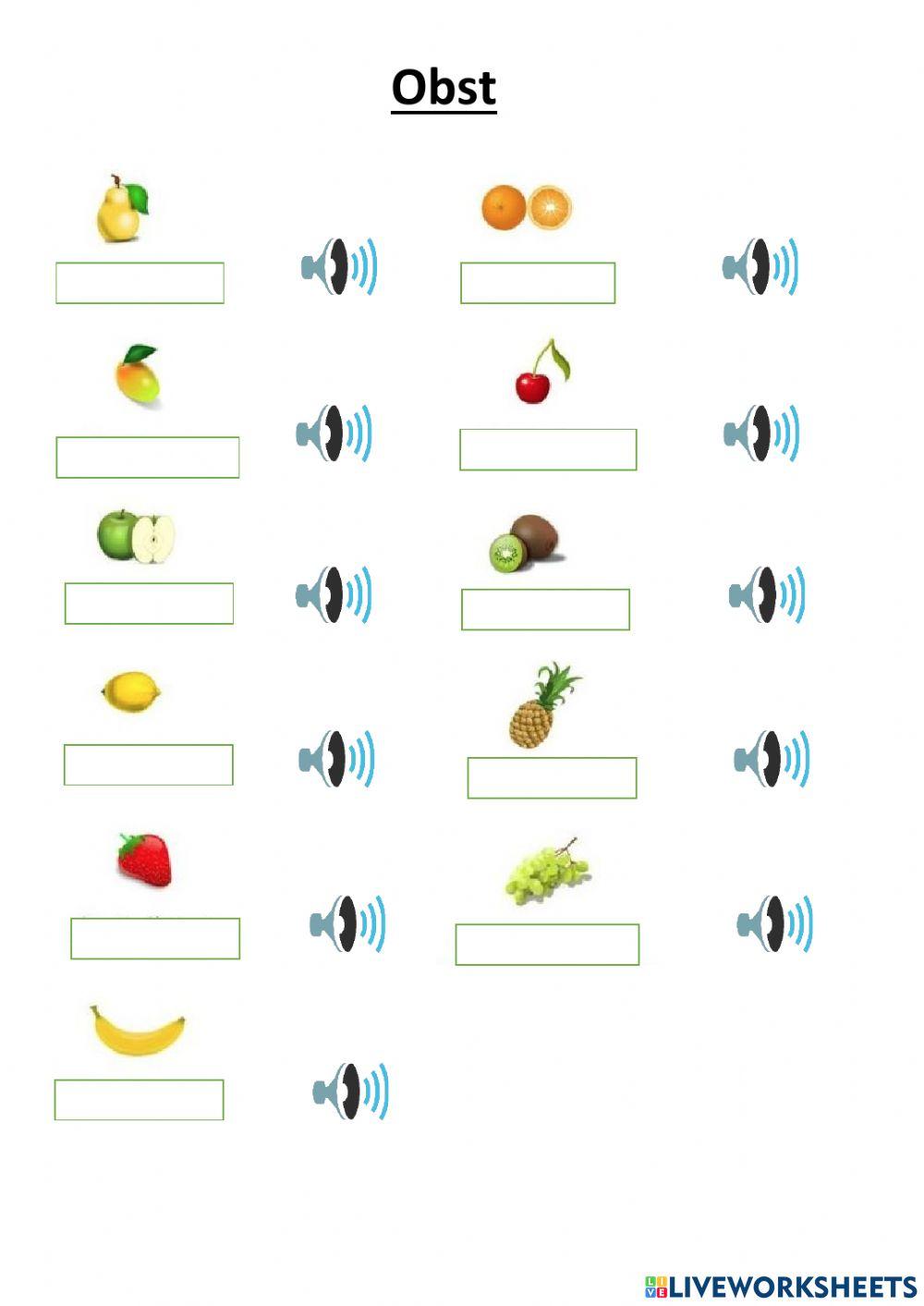2942537 | Obst Übung | Purvajoshi | LiveWorksheets
