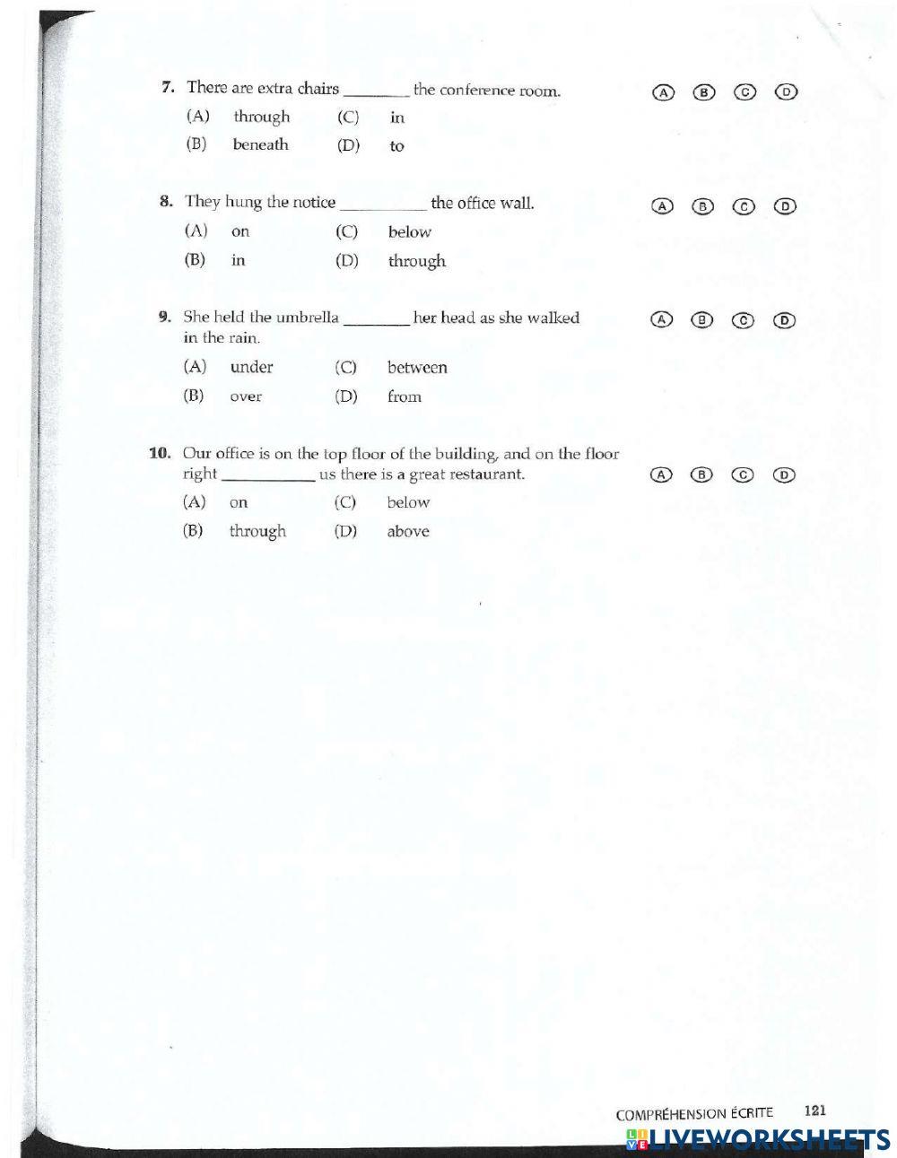 6522261 | TOEIC Grammar Basic Lessons and Practice