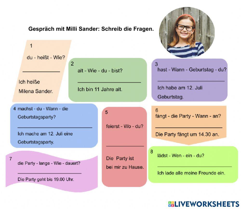 889792 | W- Fragen | Camila Gallo | LiveWorksheets