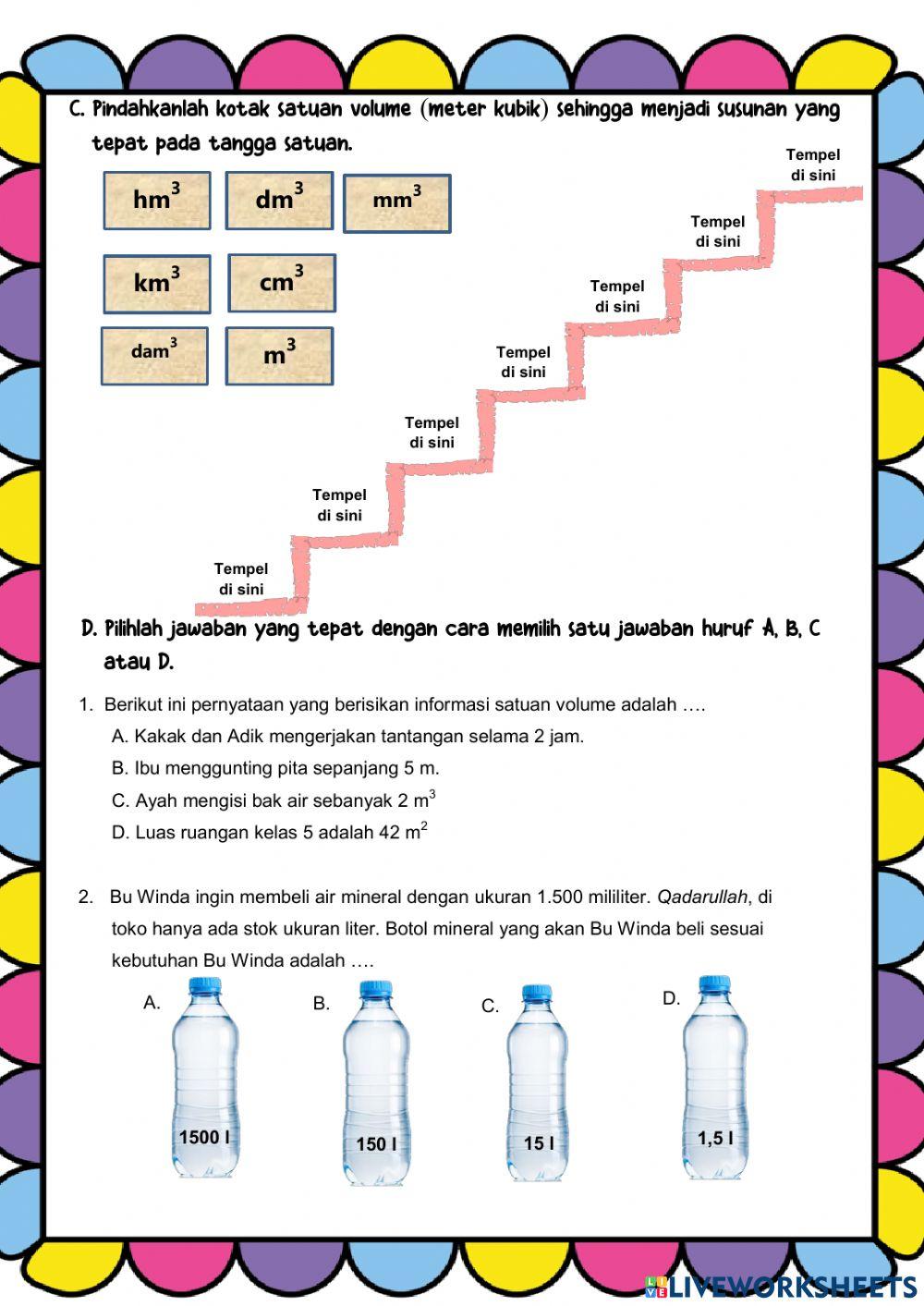 4940817 | SATUAN VOLUME | Rani Seprianti