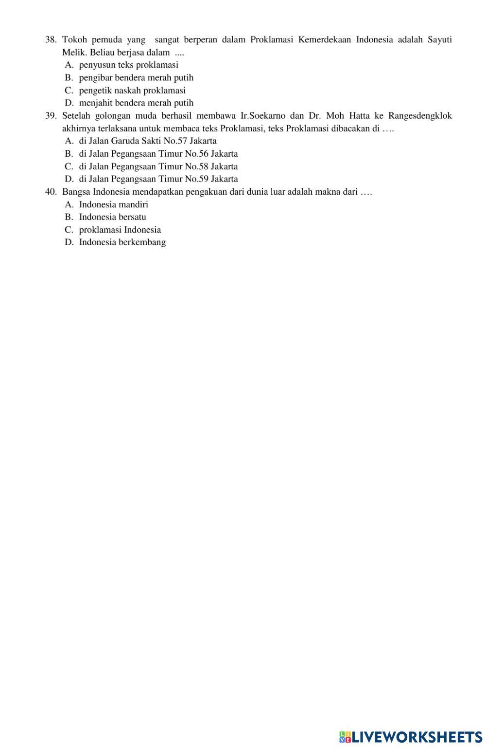 Um ips activity | Live Worksheets