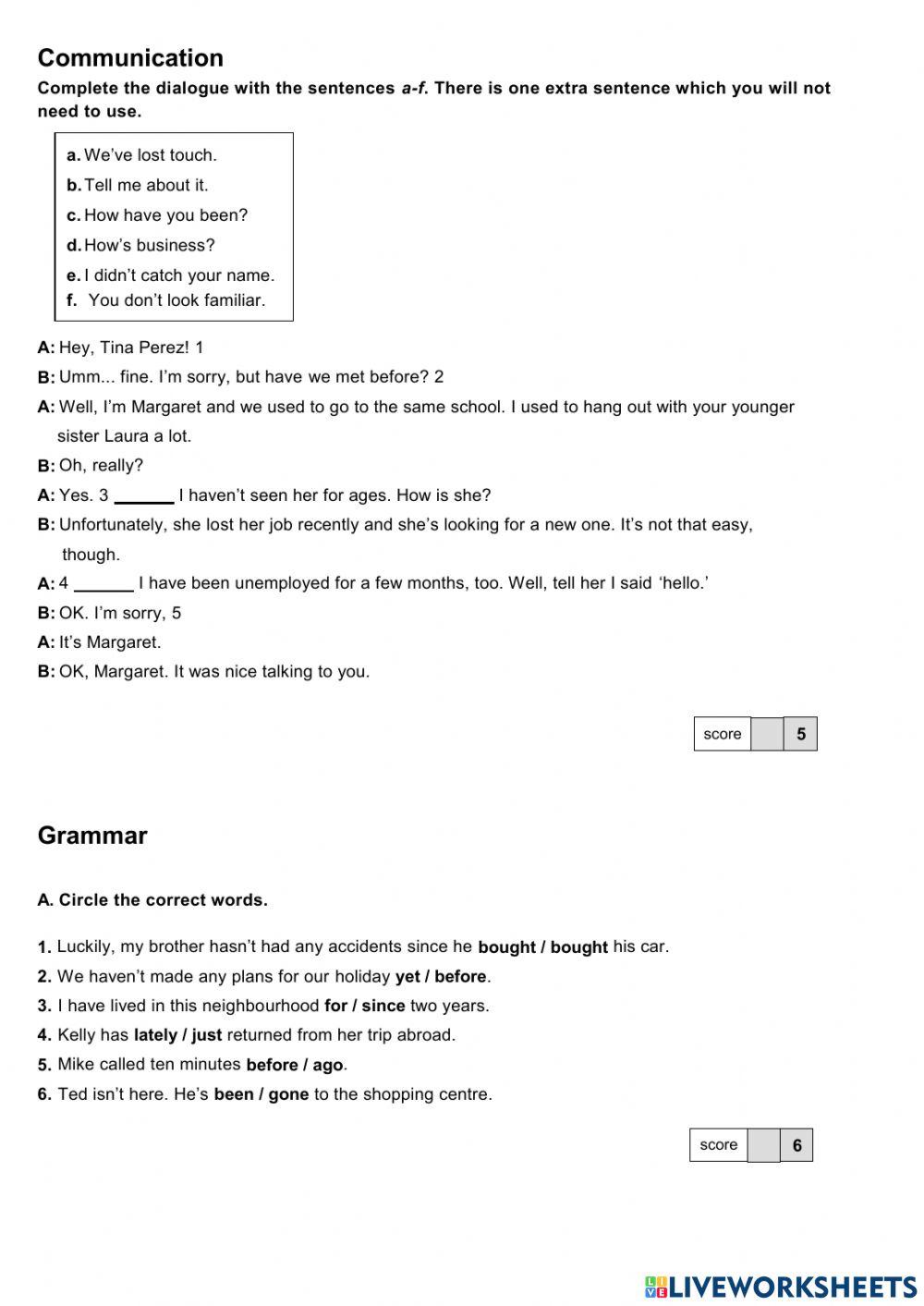 Pioneer Pre-Intermediate Module Test Worksheet Live, 45% OFF Pioneer Pre-Intermediate Module Test Worksheet Live, 45% OFF