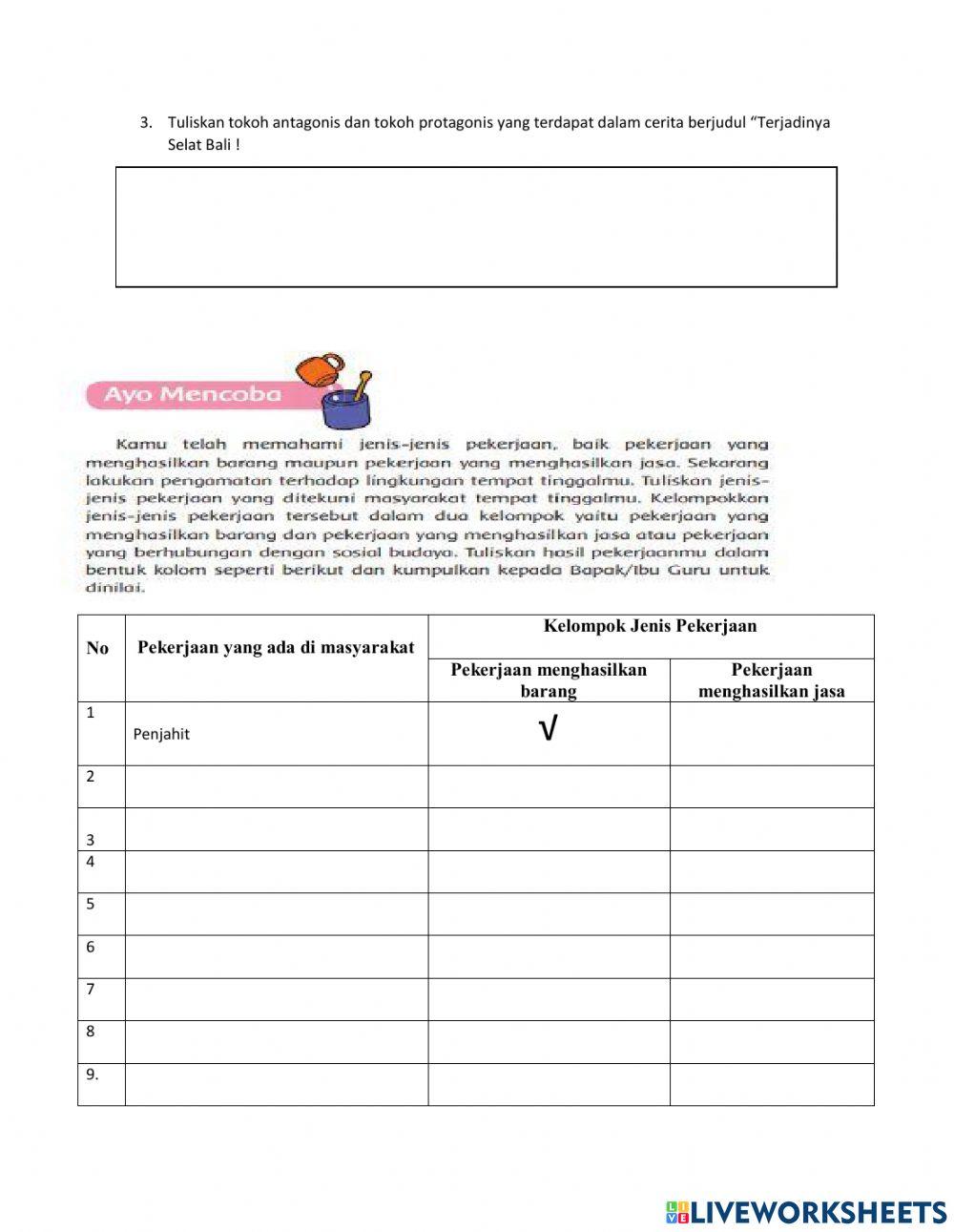 Thematic P4 worksheet | Live Worksheets