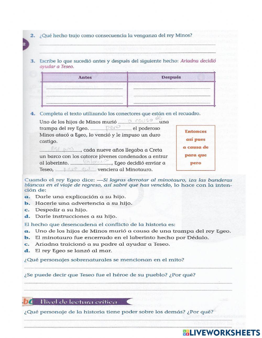 Mito 890772 | Mireyarochag | Live Worksheets