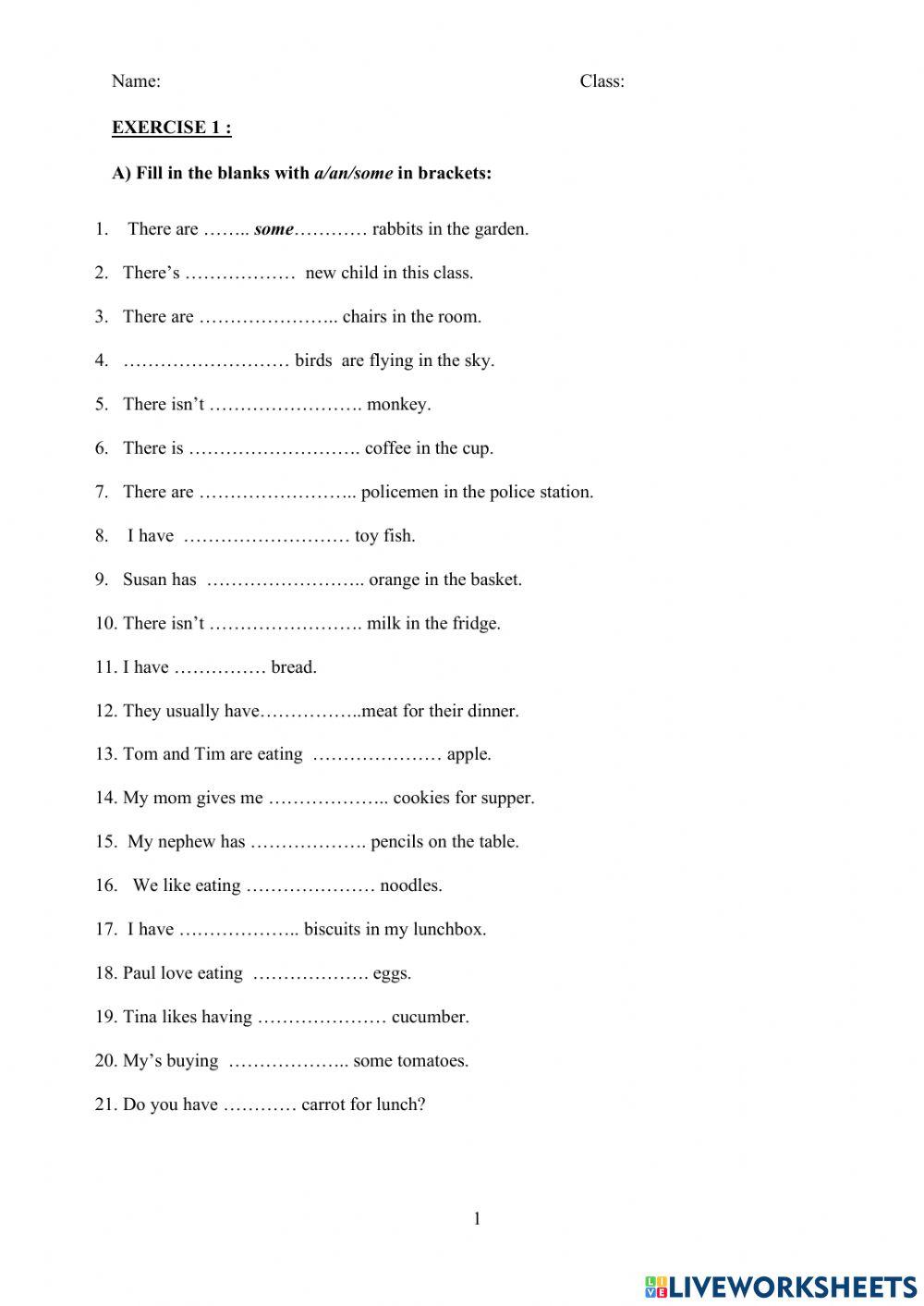 GRADE 4 - A - A… | Free Interactive Worksheets | 6524019