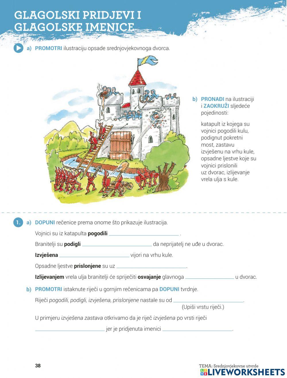 Glagolski pridj… | Free Interactive Worksheets | 6524209