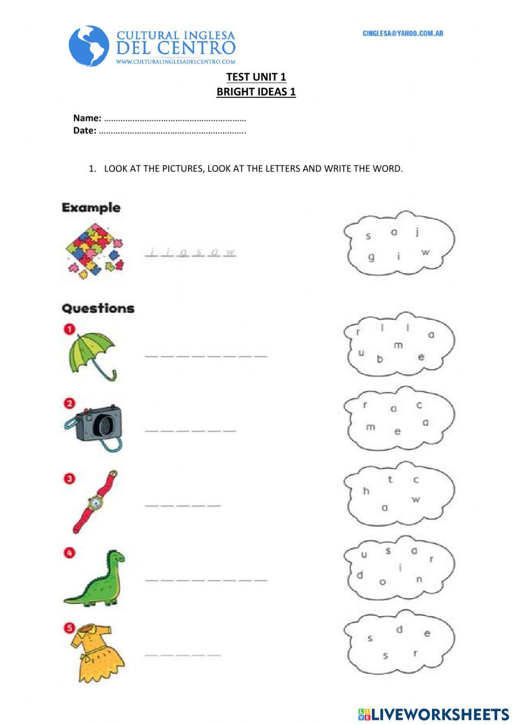 bright ideas examples