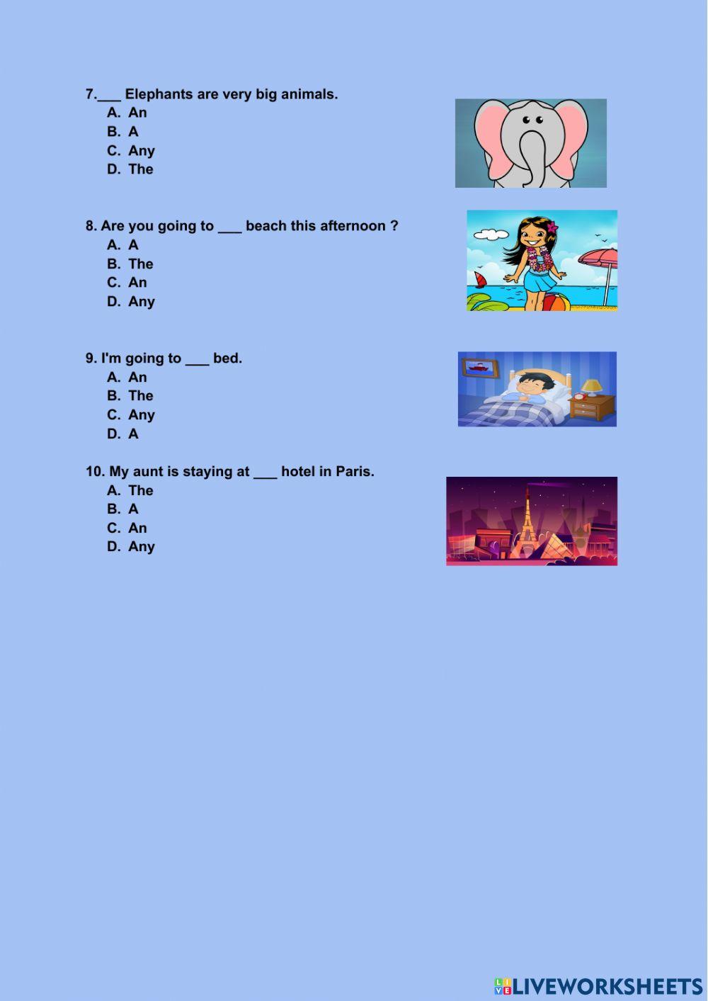 Articles Online Exercise For Grade 4 Live Worksheets articles-online-exercise-for-grade-4-live-worksheets