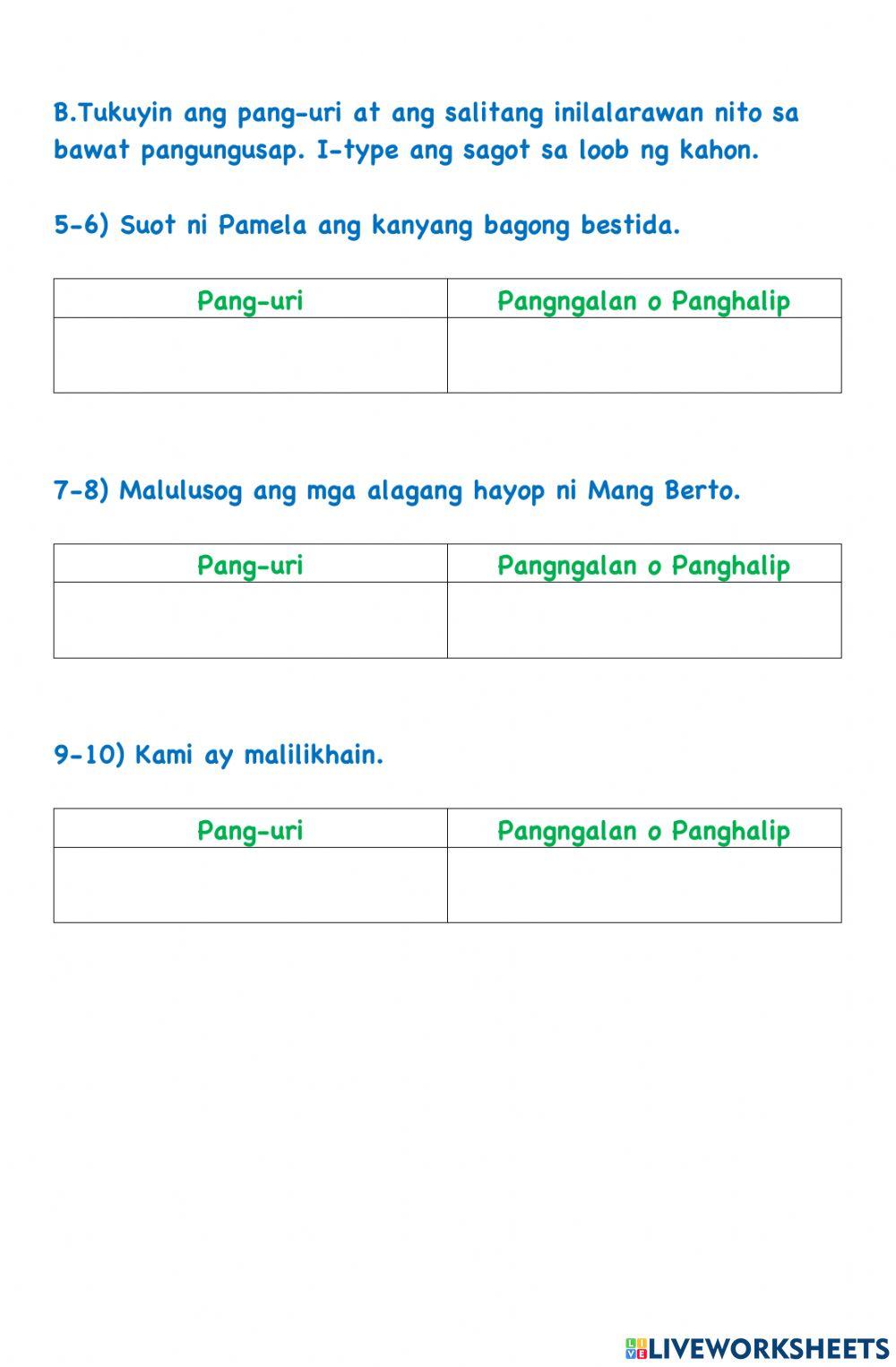 MTB Activity 1 … | Free Interactive Worksheets | 962934