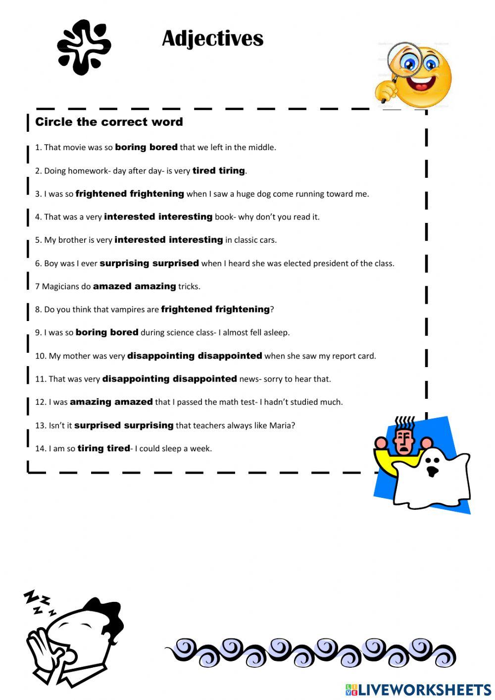 OD3-Week 3-Grammar-Writing worksheet | Live Worksheets