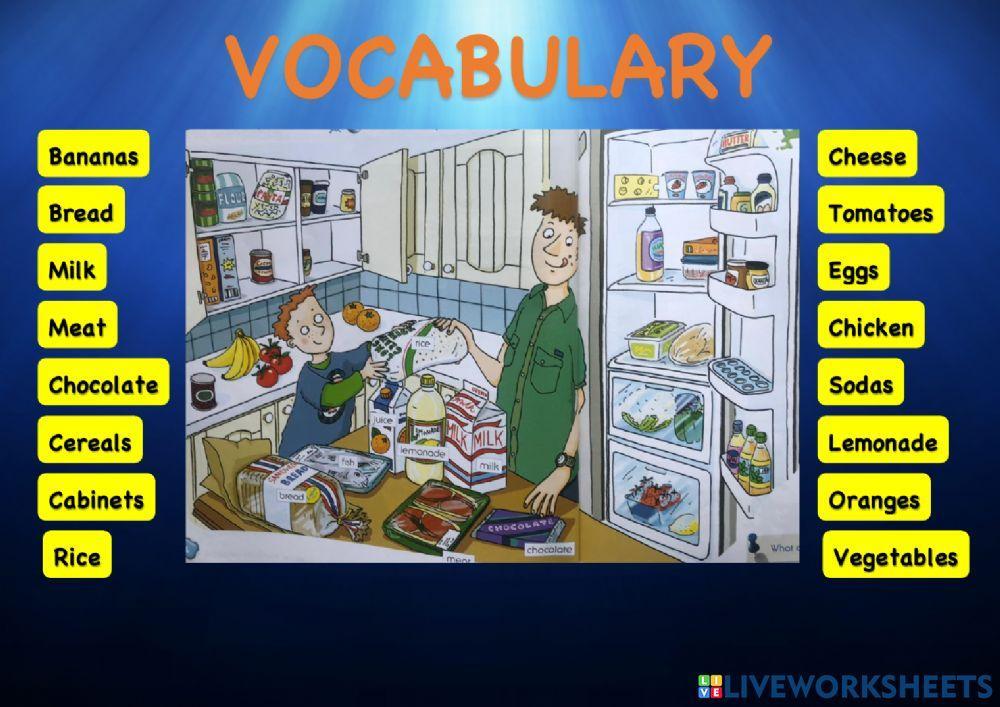 Good Food 1 worksheet | Live Worksheets