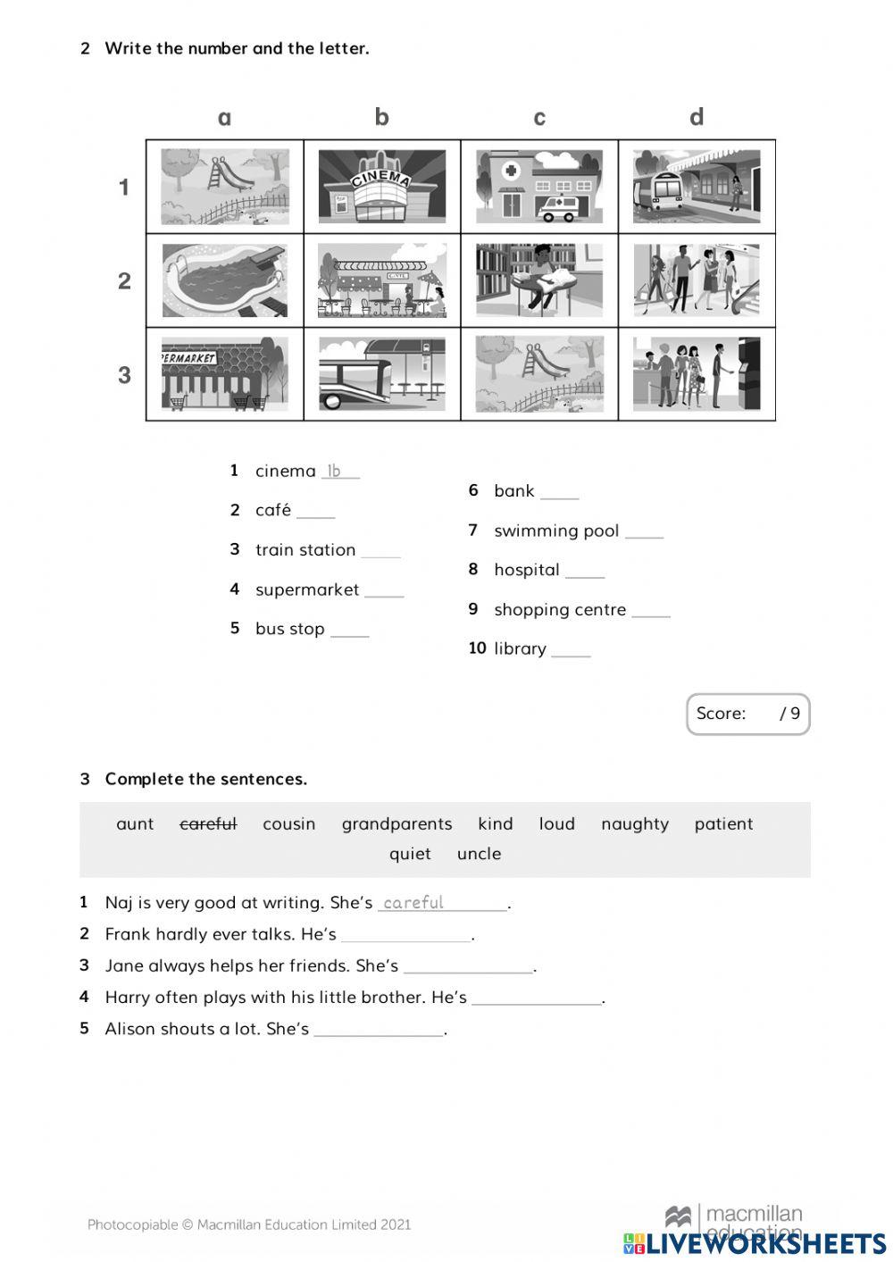 Academy Stars 3… | Free Interactive Worksheets | 6582292