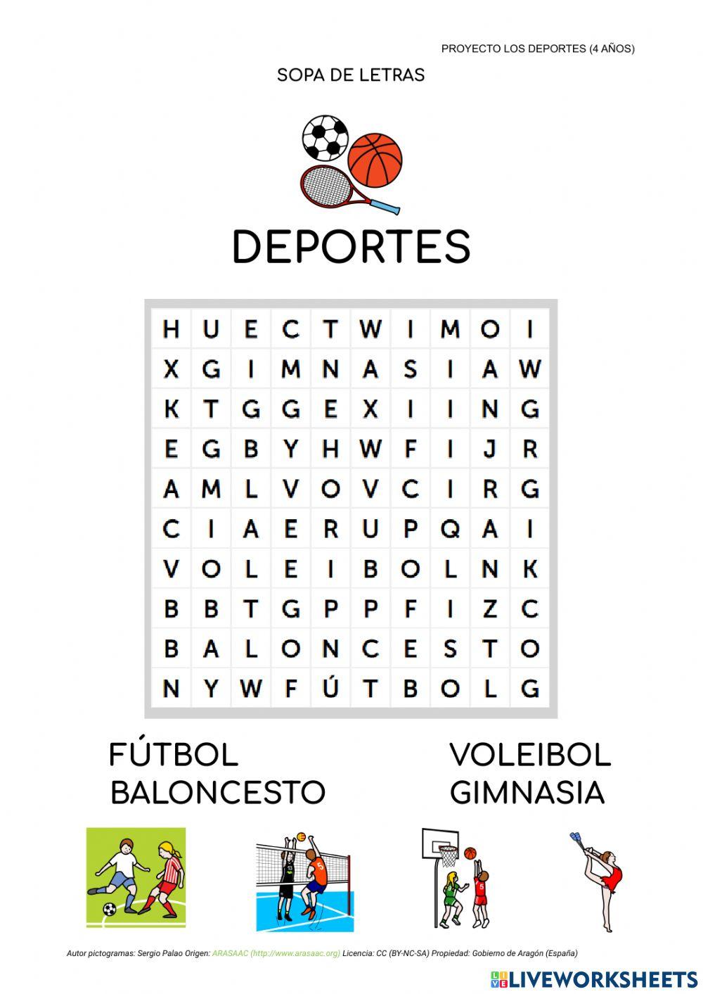 Sopa de letras … | Free Interactive Worksheets | 987901