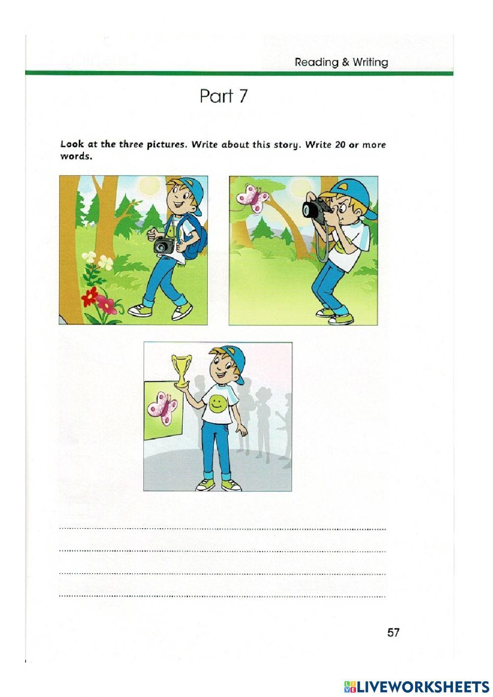 Skills builder Flyers 2 - Unit 3- Reading 2 online exercise for | Live ...