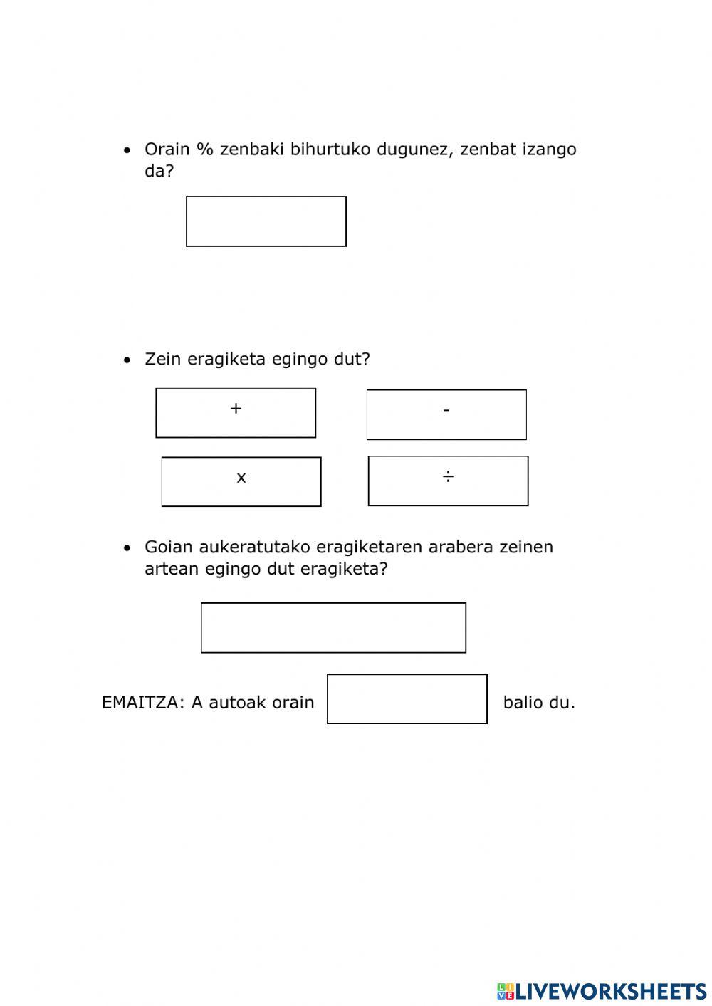 Matematika | Free Interactive Worksheets | 989353