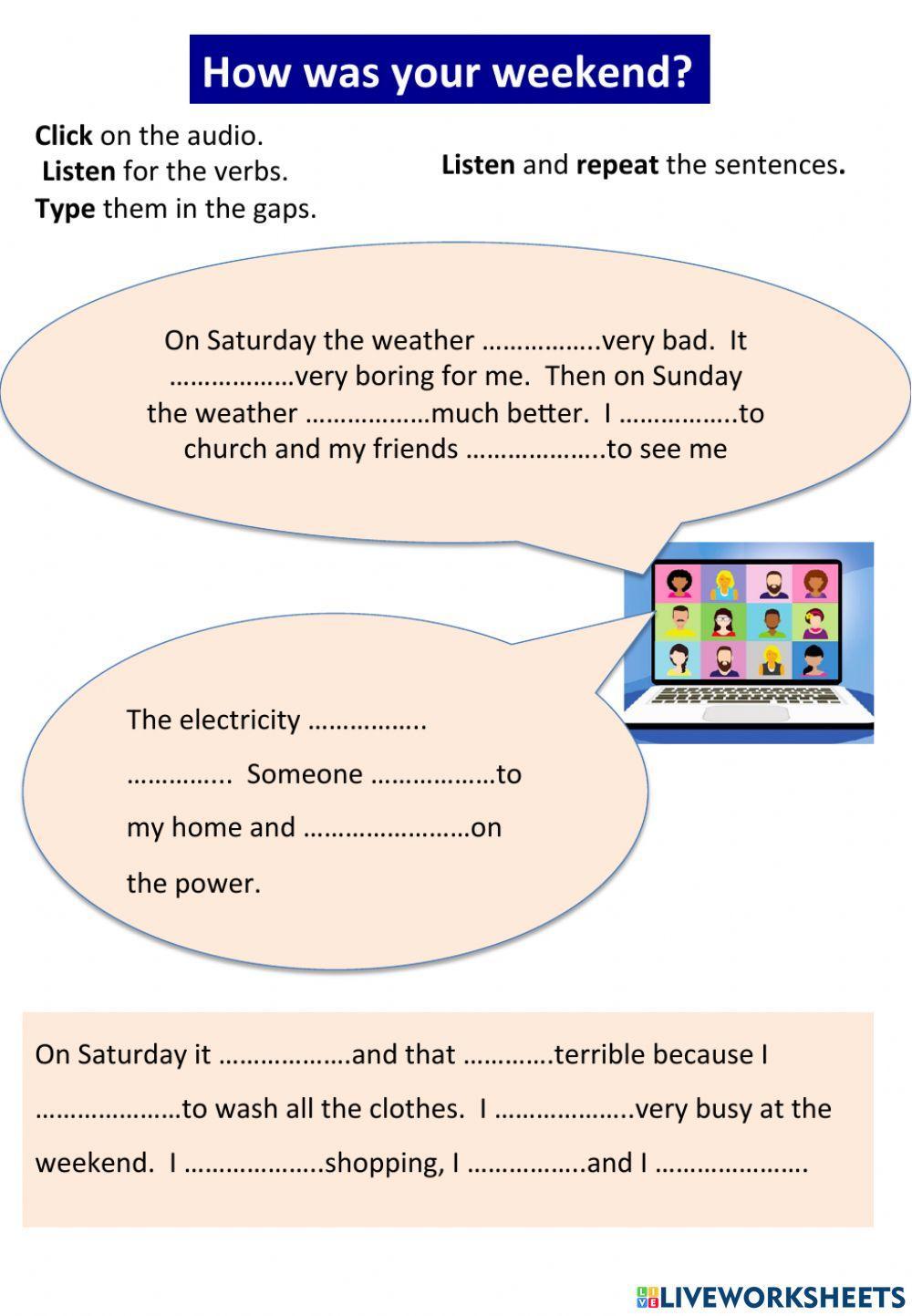 989507 | How was your weekend? | stewarts