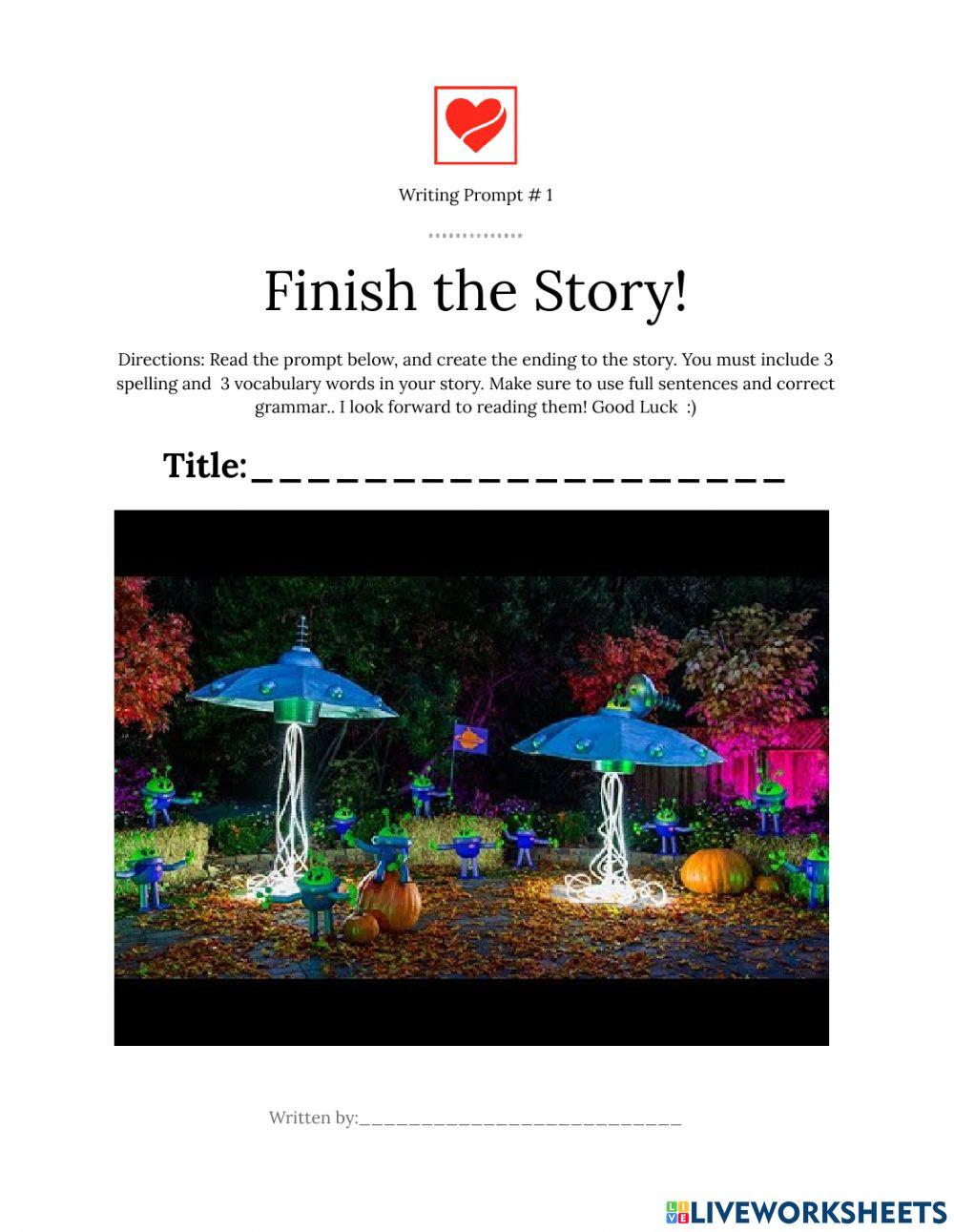 989676 | Writing Prompt | anacerv304 | LiveWorksheets