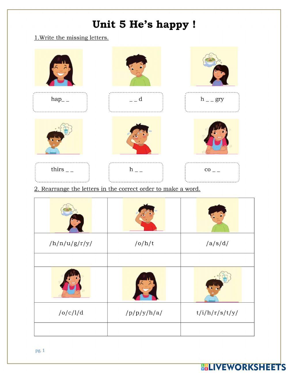 FF starter Unit… | Free Interactive Worksheets | 3015718