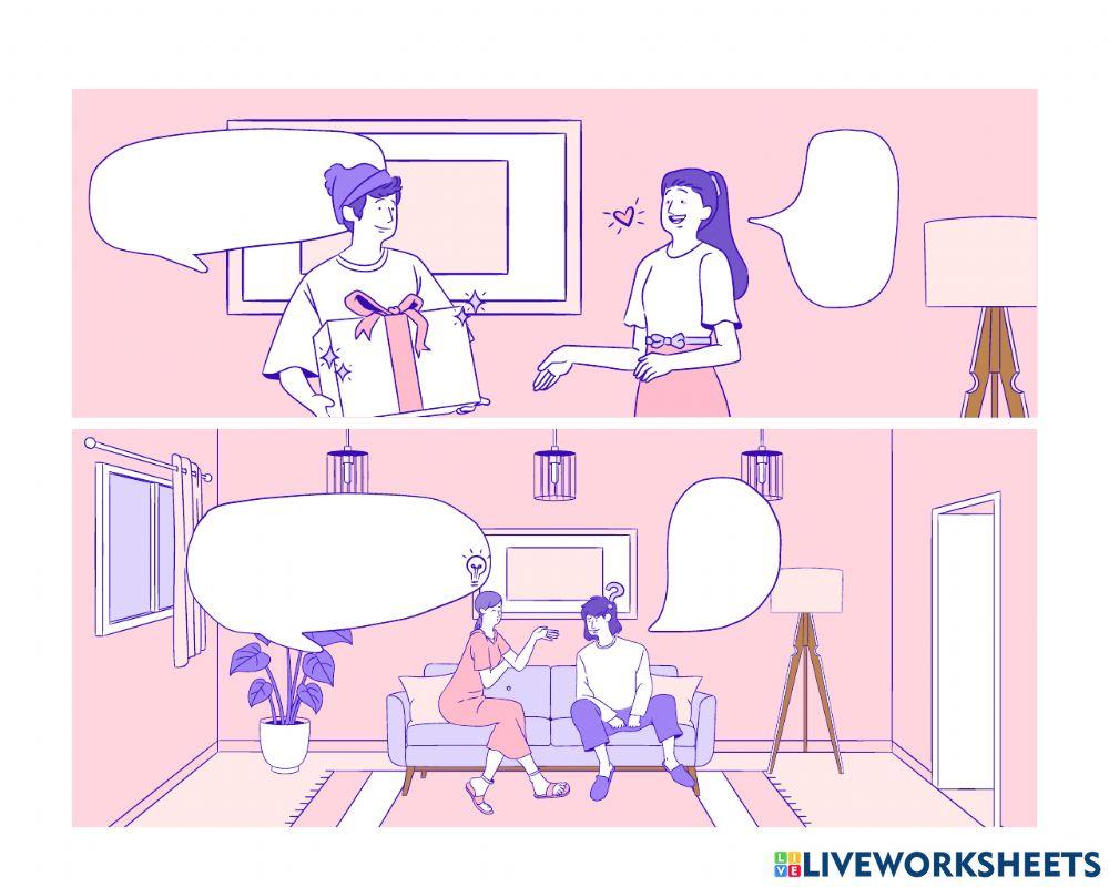 Komiks online exercise for | Live Worksheets