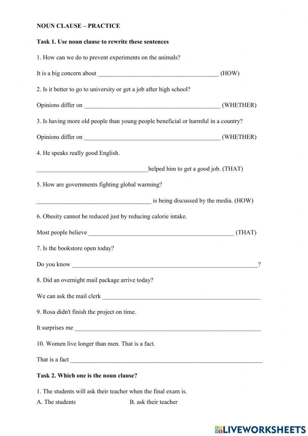 Noun Clause Practice Worksheet Live Worksheets noun-clause-practice-worksheet-live-worksheets